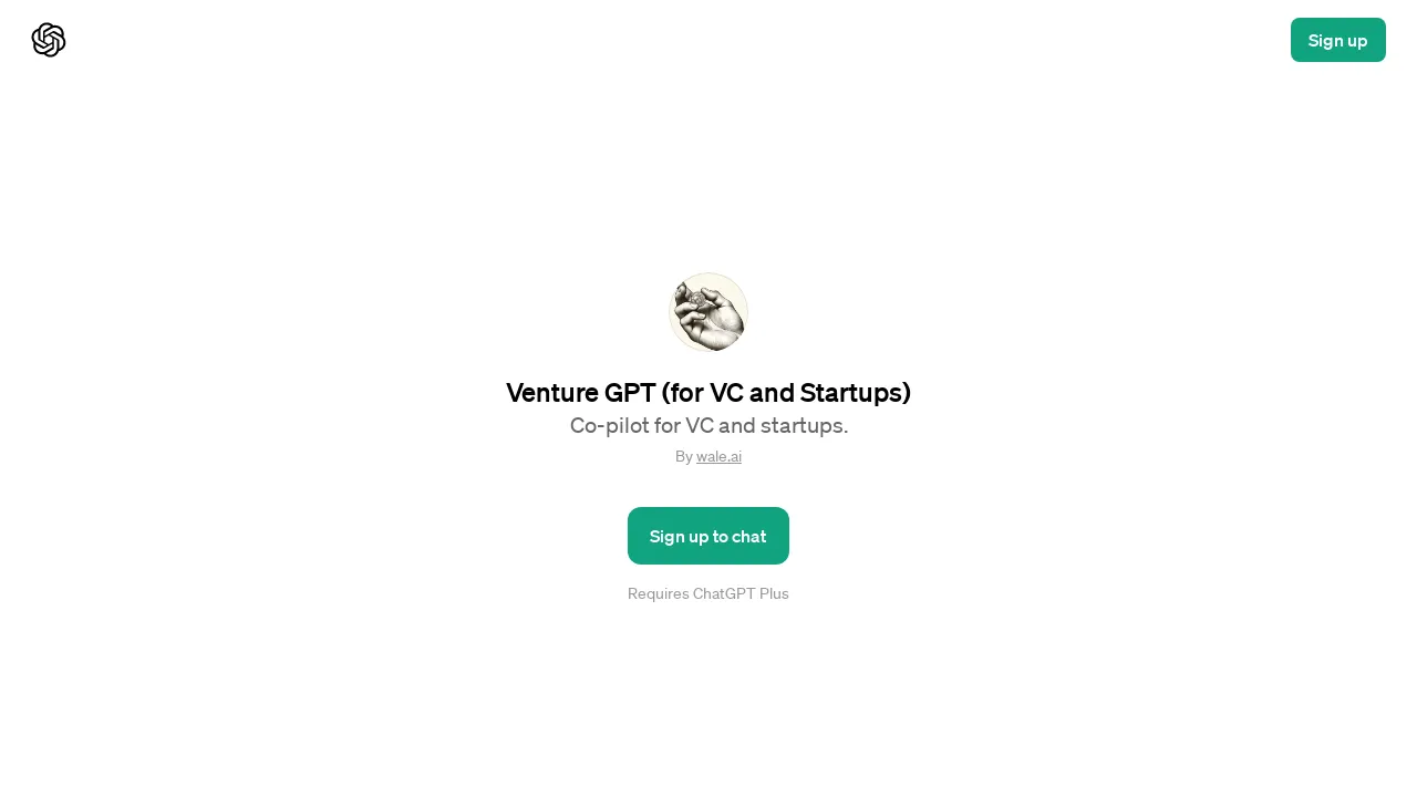 Venture GPT - BestofAI